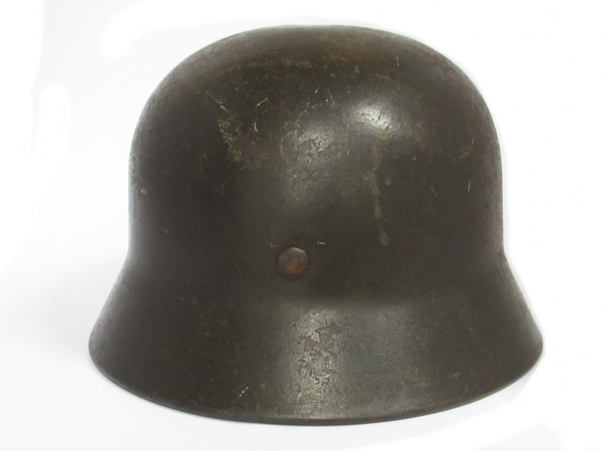 WWII German Single Decal M40 SS Combat Helmet – F.W. Quist Q66 – RJ ...